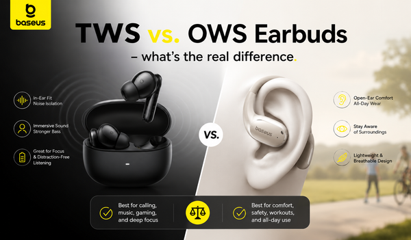 TWS vs. OWS Earbuds: What's the Real Difference?