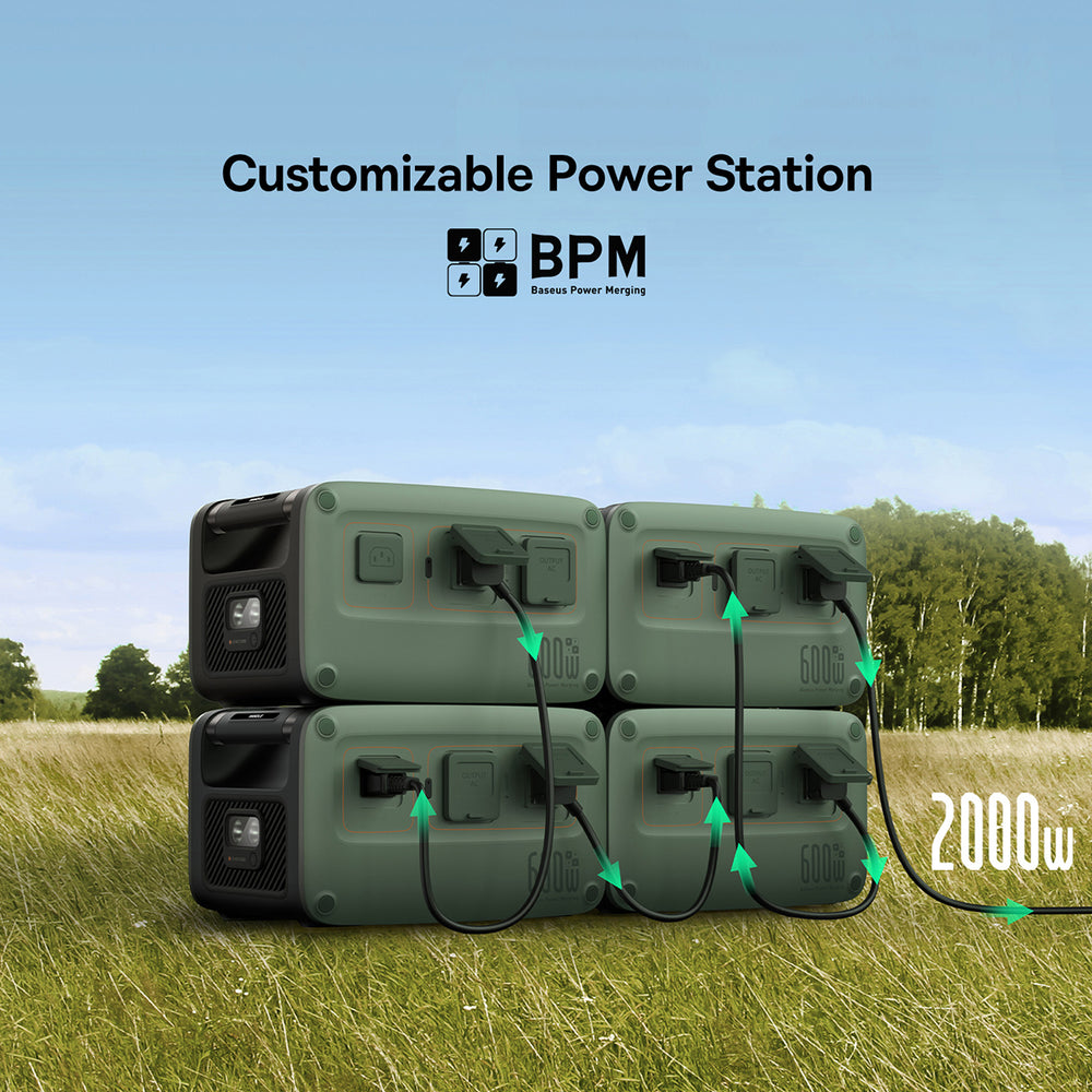 Baseus Energy Stack Portable Power Station 600W 576Wh