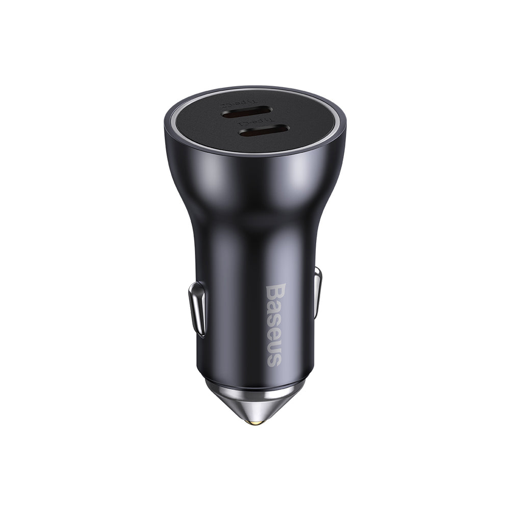 Baseus Dual USB-C Car Charger 60W