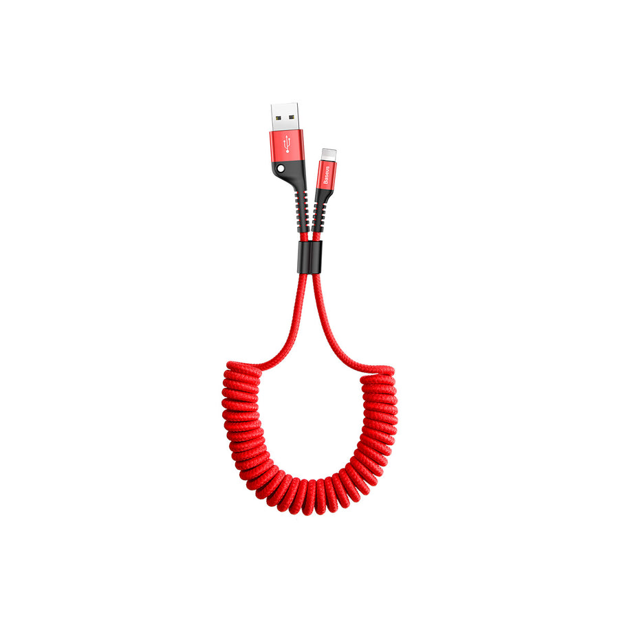 Baseus Fish Eye USB-C Spring Cable 2A 3.3 ft